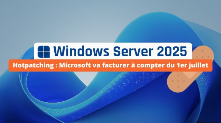 Le Hotpatching sous Windows Server 2025 : combien ça coûte