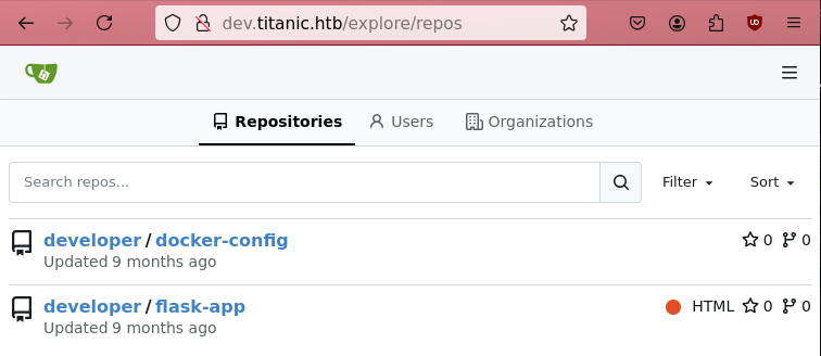 Hack The Box : solution du challenge Titanic