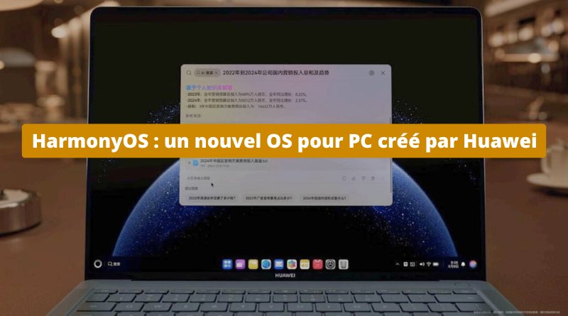 HarmonyOS : un nouveau système pour PC créé par Huawei