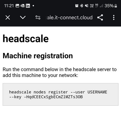 VPN avec Headscale : un serveur Tailscale auto-hébergé