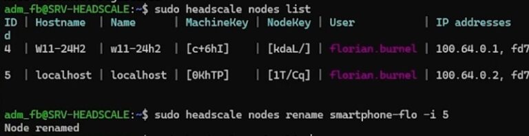 VPN avec Headscale : un serveur Tailscale auto-hébergé