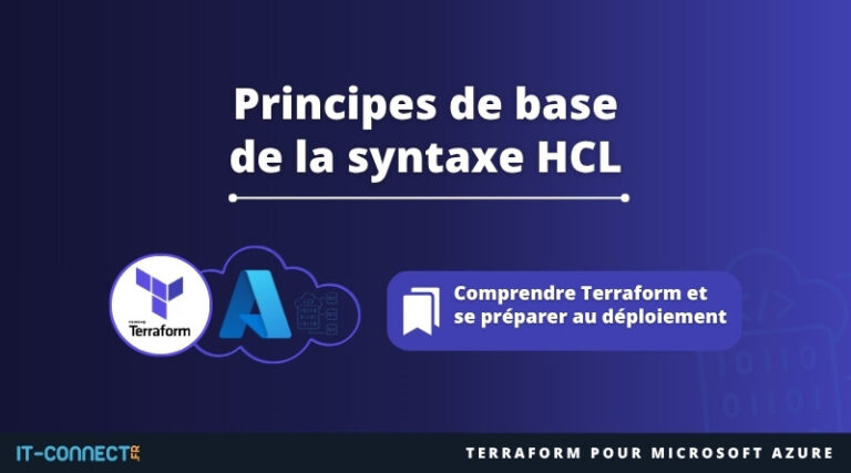 Terraform - Principes de base de la syntaxe HCL
