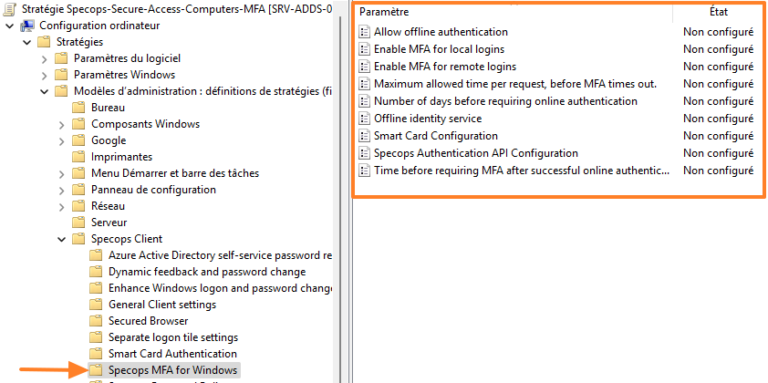 Specops Secure Access : le MFA pour Windows et Active Directory