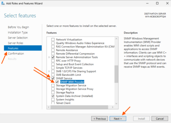 Centreon : supervision des serveurs Windows avec SNMP