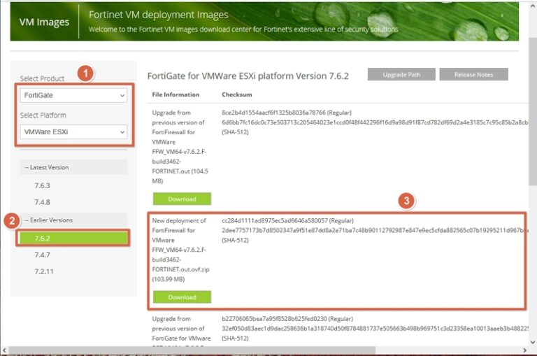 VMware Workstation Pro : créer un firewall FortiGate en VM
