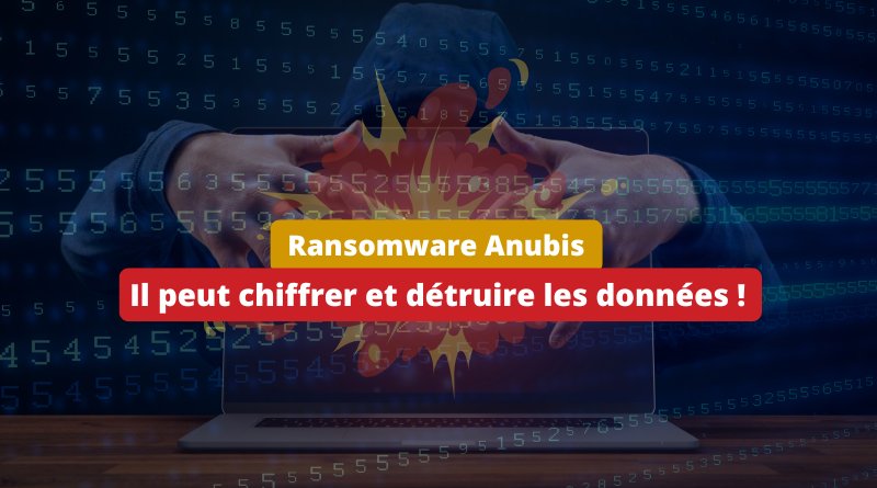 Le ransomware Anubis peut chiffrer et détruire les données