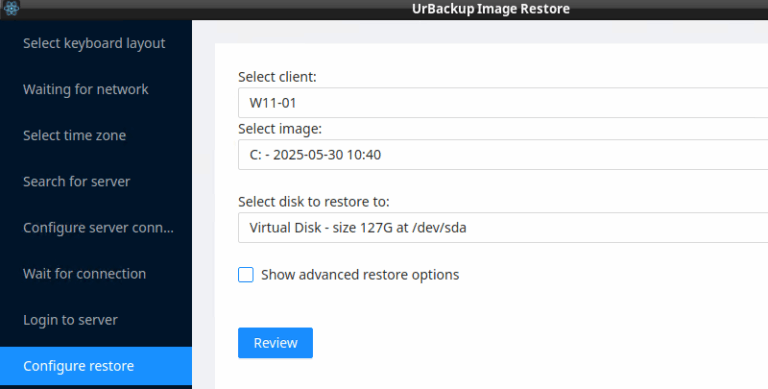 UrBackup : la sauvegarde centralisée pour Windows, Linux et macOS