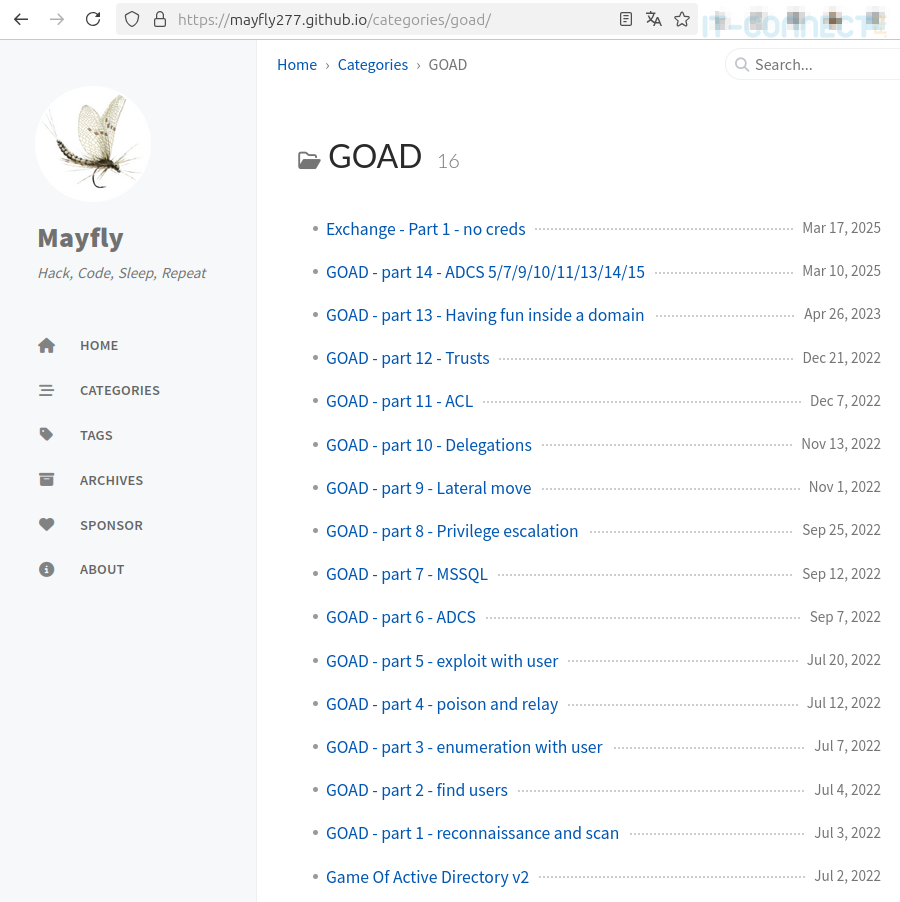 GOAD : un lab pour maîtriser la sécurité Active Directory