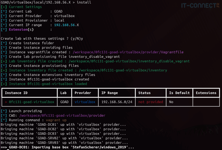 GOAD : un lab pour maîtriser la sécurité Active Directory