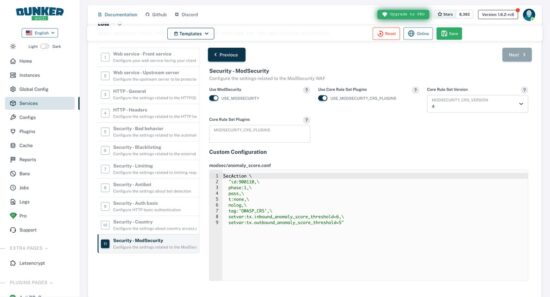 Prise en main de BunkerWeb, un reverse proxy et WAF open source