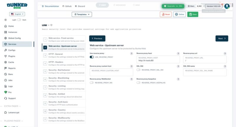 Prise en main de BunkerWeb, un reverse proxy et WAF open source