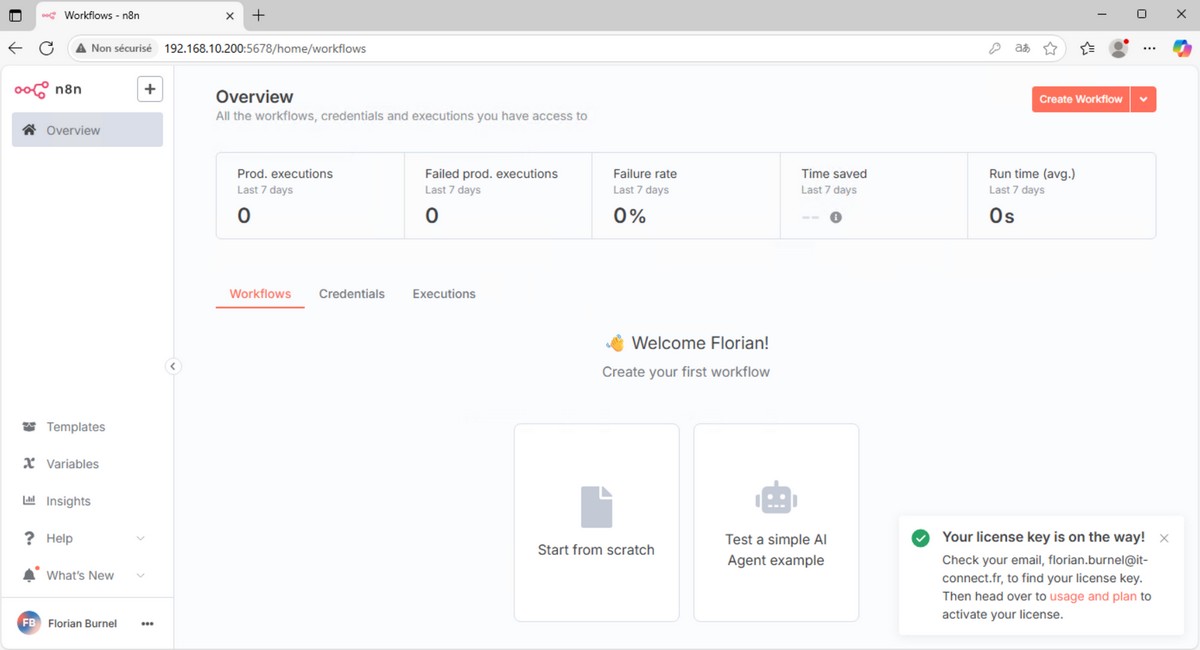 Comment installer n8n avec Docker sur Linux