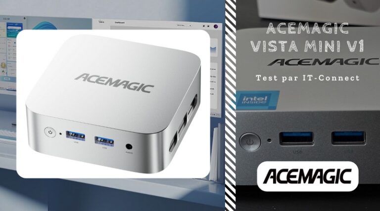Test AceMagic Vista Mini V1 - Avis mini PC