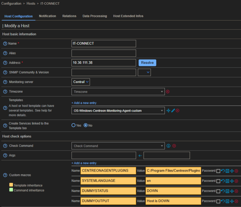 La supervision de Windows avec l'agent Centreon