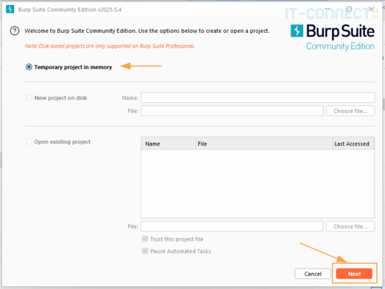 BurpSuite : guide de prise en main d'un proxy web local