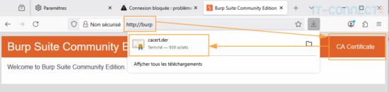 BurpSuite : guide de prise en main d'un proxy web local