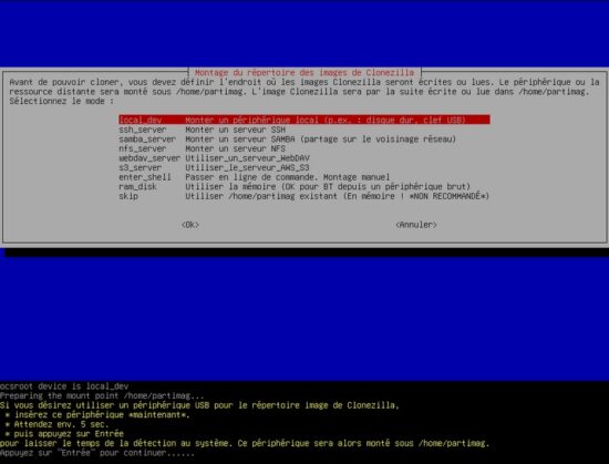 Clonezilla : créer facilement une image disque de son PC