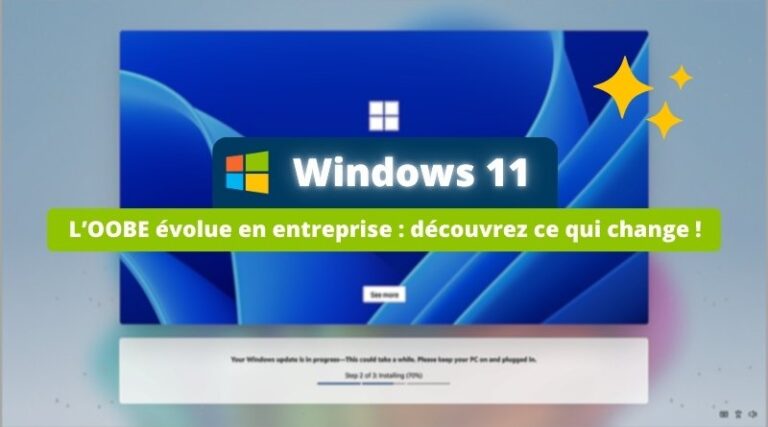 Windows 11 : Microsoft change l’expérience OOBE pour les pros
