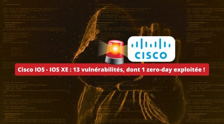 Patch Cisco IOS pour 13 failles, dont 1 zero-day dans SNMP