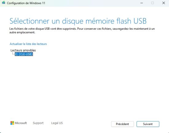 Guide complet : créer une clé bootable Windows 11
