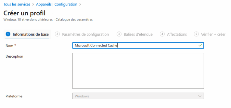 Comment configurer Microsoft Connected Cache pour Windows