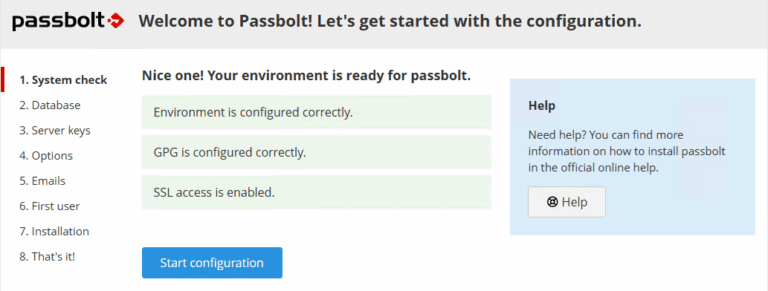 Installation pas à pas de Passbolt sur Linux (Debian)