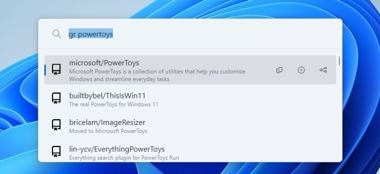 PowerToys Run : un lanceur de commandes pour Windows