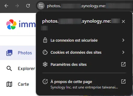 NAS Synology : installer immich avec Docker