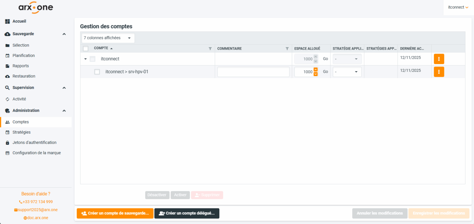 Arx One Backup : une solution de sauvegarde pour serveurs et PC