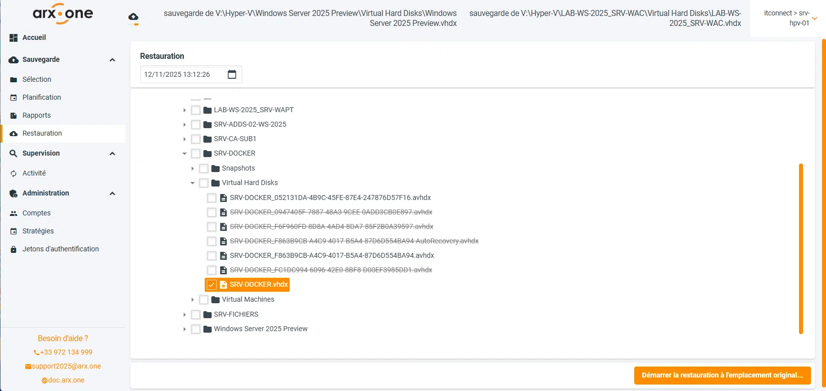 Arx One Backup : une solution de sauvegarde pour serveurs et PC