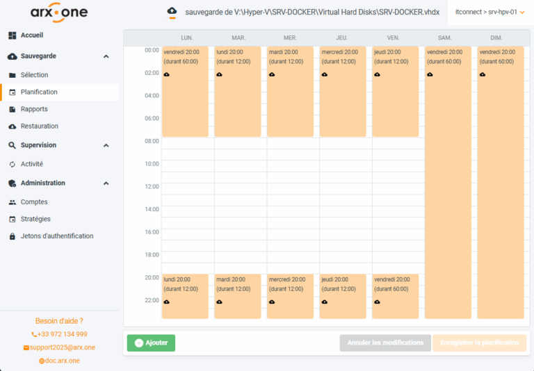 Arx One Backup : une solution de sauvegarde pour serveurs et PC