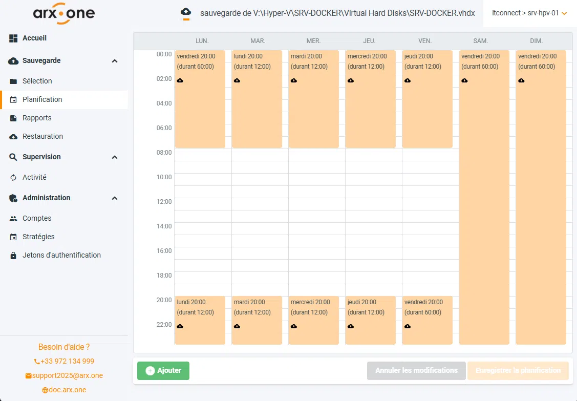 Arx One Backup : une solution de sauvegarde pour serveurs et PC
