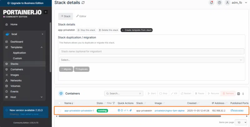 Portainer CE : l'outil qui simplifie l'administration de Docker