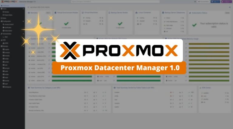 Proxmox Datacenter Manager 1.0 est disponible : l'essentiel à savoir