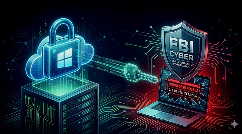 Microsoft donne les clés BitLocker au FBI : comment est-ce possible