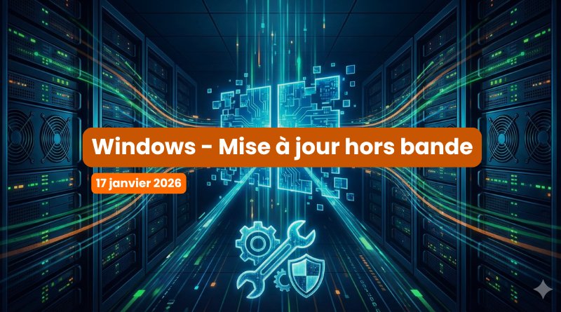 Windows 10 et 11 : une mise à jour d'urgence corrige les bugs de janvier